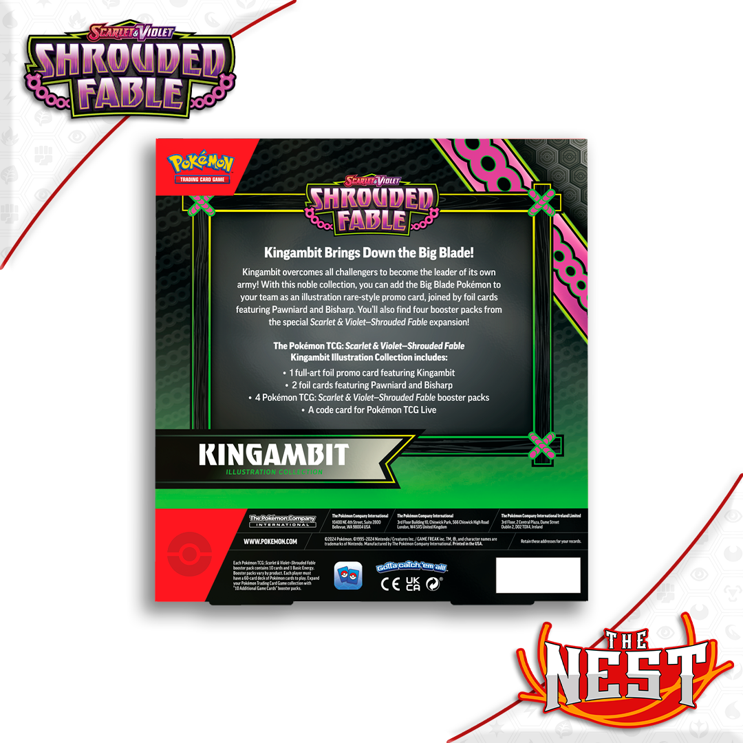 Pokémon – Shrouded Fable Kingambit Illustration – The Nest Games