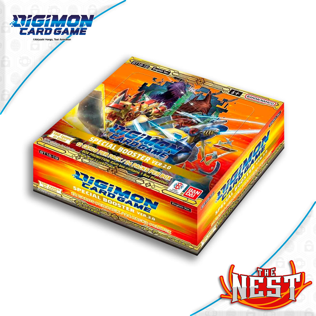 Digimon Card Game – (BT18-19) Special Booster Ver.2.0 – The Nest Games