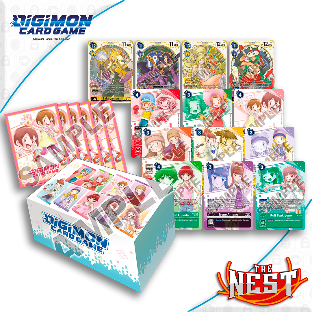 Digimon Card Game – (PB18) Premium Heroines Set – The Nest Games