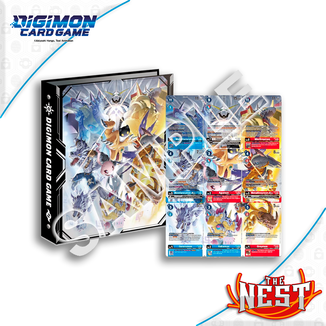Digimon – (PB19) Omnimon Binder Set – The Nest Games