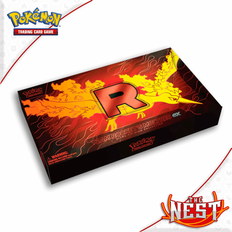 Pokémon – Team Rocket’s Moltres ex Ultra Premium Collection – The Nest ...